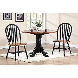 Sunset Trading Black Cherry Selections Dining Chair, Multicolor