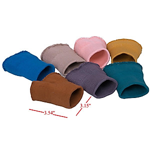 1 Pair Seamless Tubular Knit Stretchy Rib Cuffing Material Replacement for Sweatshirt Jacket Sleeve Cuff Sewing DIY, Olive