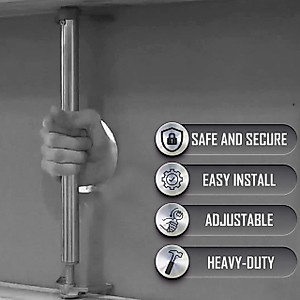 Hubbell Raco 936 4 in. Round Retro-Brace Ceiling Fan-Rated Support, 4 in, Gray