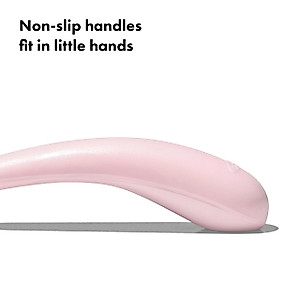 OXO Tot On-The-Go Fork and Spoon Set - Blossom