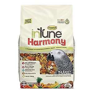 Intune Higgins Harmony Parrot and Large Bird Food 3Lb, Multicolor (038218)