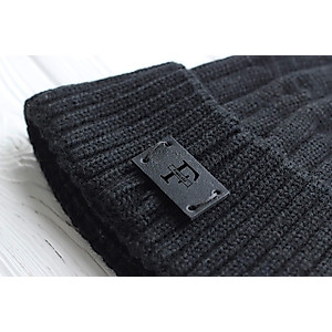 Personalized leather labels for handmade items, custom clothing labels