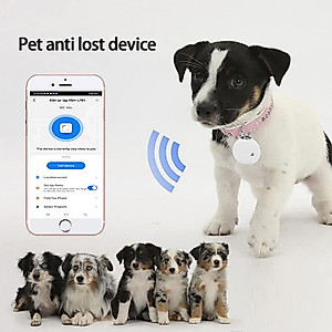 Bluetooth Smart tag Tracker for Keys, Luggage, Backpacks, Wallets, and Pets. Up to 164 Foot Range
