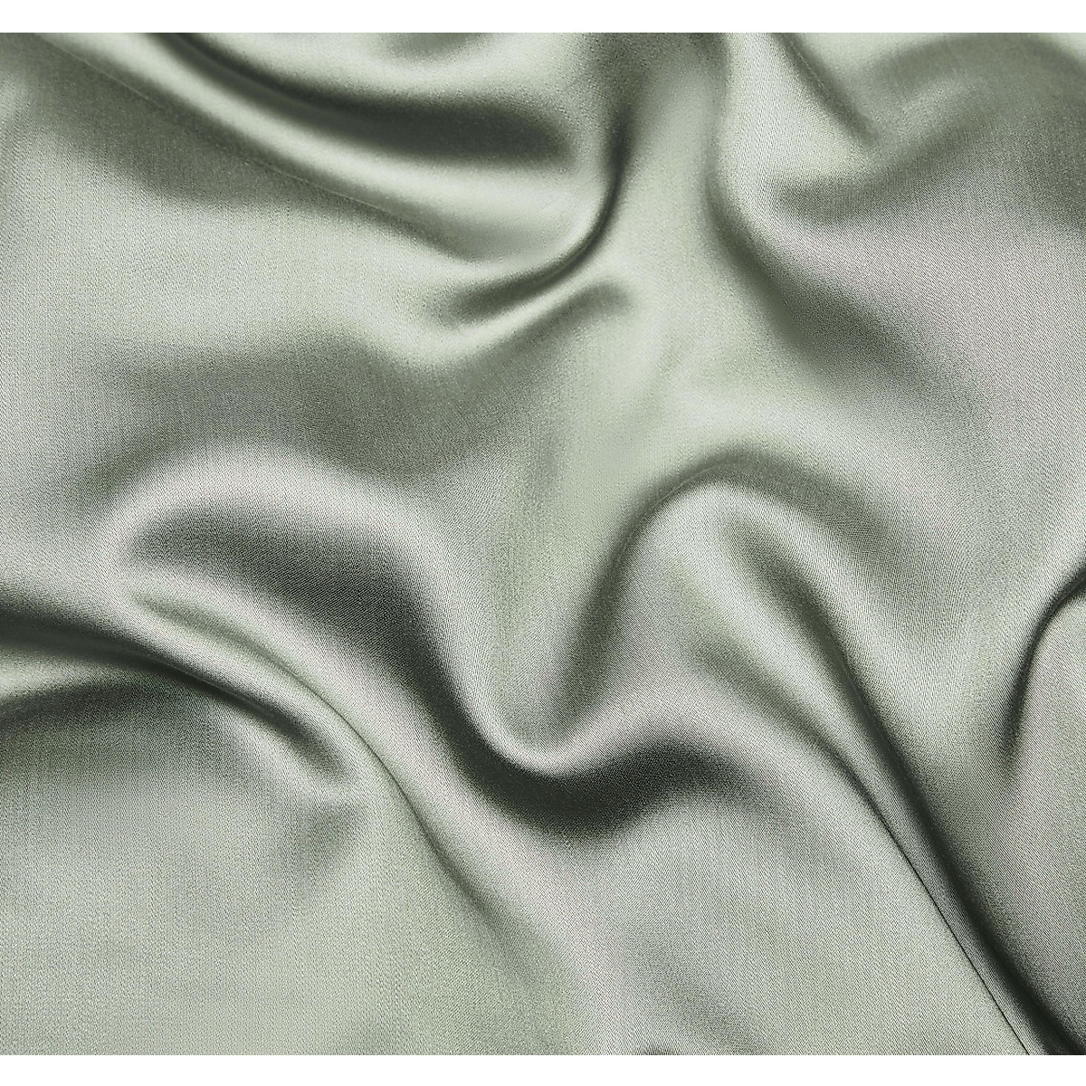 Sterling Creek 100% Tencel Lyocell Duvet Cover Set Queen Size 3-Piece Set - Luxury Soft Breathable Silky Smooth Cooling Comforter Cover with Button Closure for Hot Sleepers (Queen, Eucalyptus)