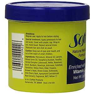 Softee Hair Food with Vitamin E, 5 oz