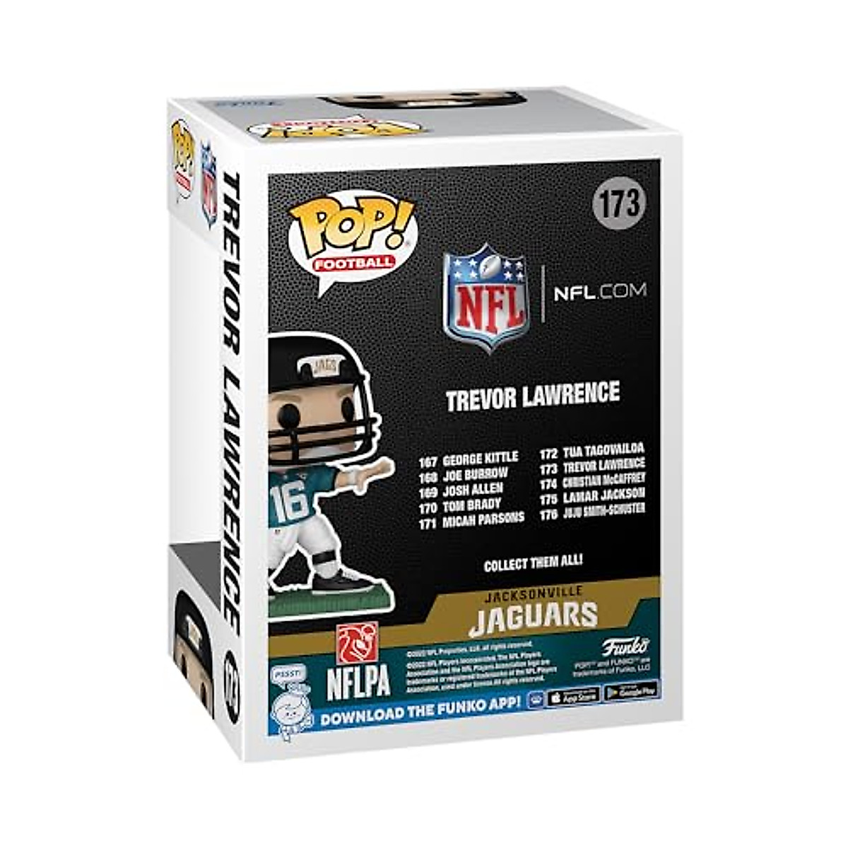 Funko Trevor Lawrence (Jacksonville Jaguars) Pop! NFL Series 9