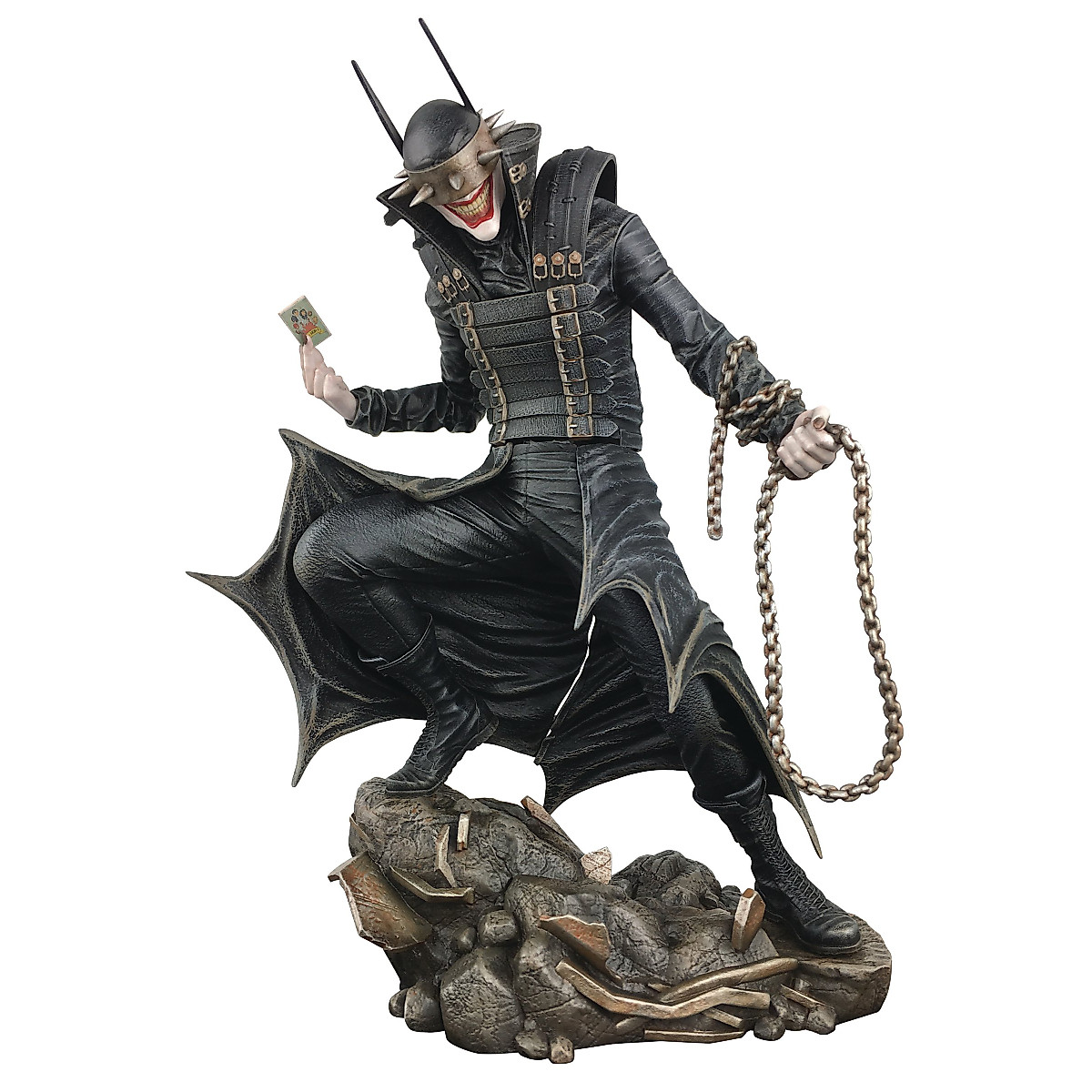 DIAMOND SELECT TOYS DC Gallery: The Batman Who Laughs PVC Diorama Figure, for 180 months to 1188 months, 9 inches