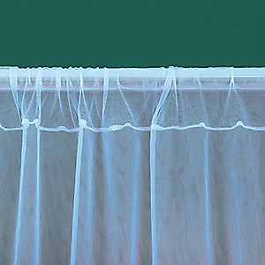 Baby Blue Tulle Backdrop Curtain for Baby Shower Boys Birthday Party Baby Blue Sheer Backdrop Curtains Drapes for Party Photoshoot Background Decorations 2 Panels 5ft X 8 ft