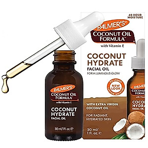 Palmer’s Coconut Oil Formula Coconut Monoi Luminous Hydration Facial Oil, 1 Ounce