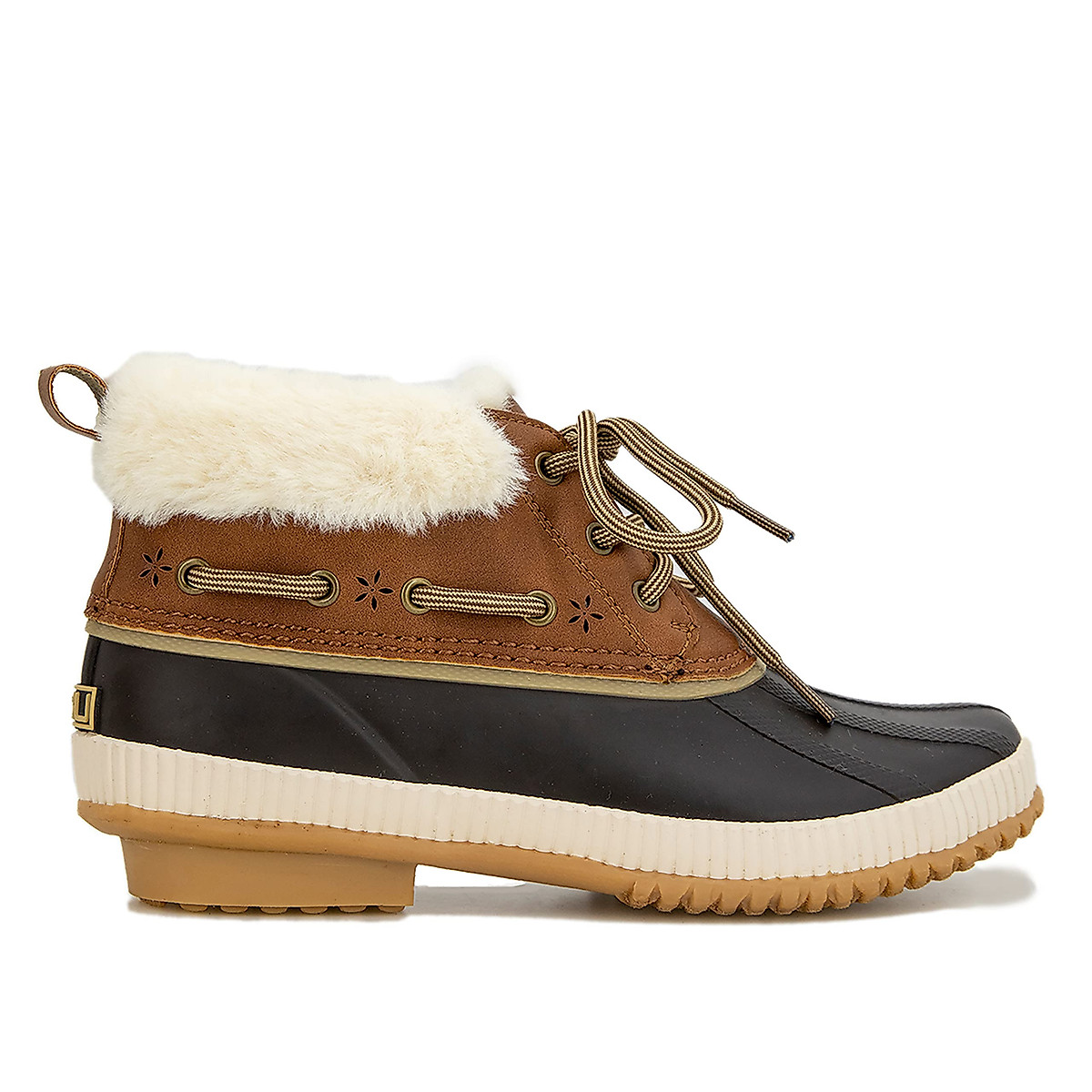 JBU by Jambu Women's Maria Waterproof Ankle Boot, Brown, 6