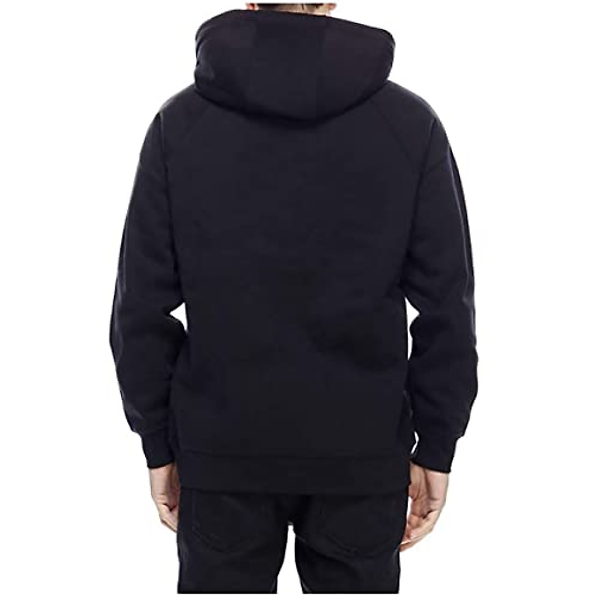 BURBERRY Clarke Black Embroidered Logo Hoodie (as1, alpha, m, regular, regular)