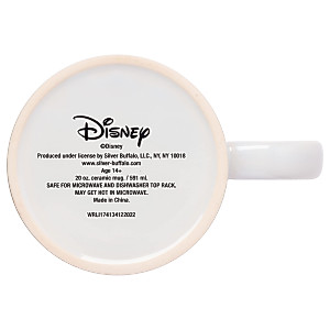 Silver Buffalo Lilo and Stitch Te Amo Ceramic Mug, 20 Ounces