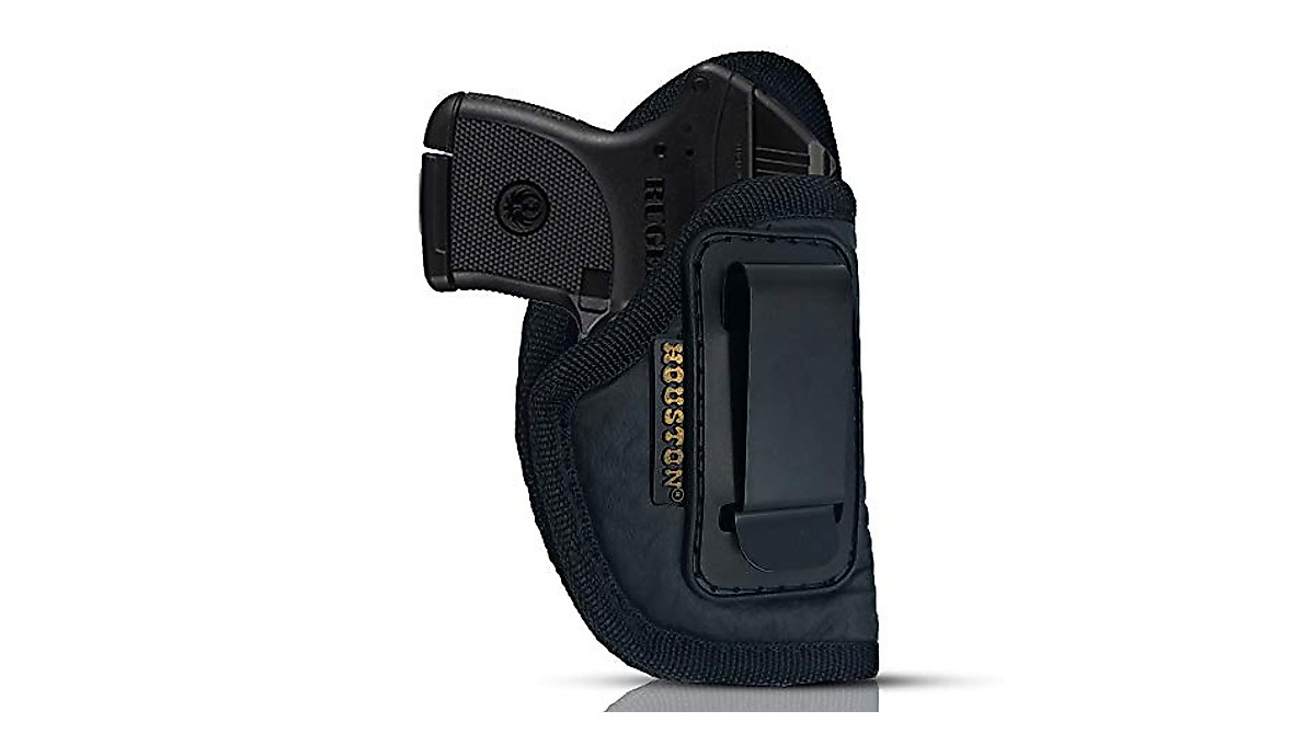IWB Gun Holster by Houston - ECO Leather Concealed Carry Soft Material - Suede Interior for ...