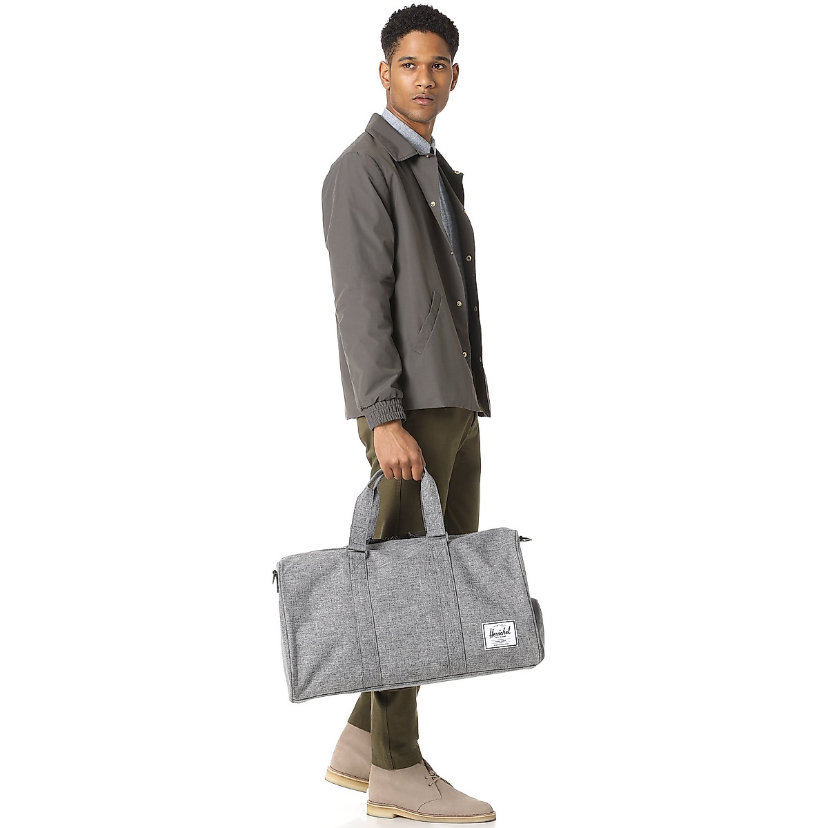 Herschel Novel Duffel Bag, Raven Crosshatch, Classic 42.5L