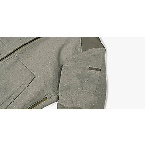 VIKTOS Men's Full Zip Soft Casual Lightweight Navarone Fleece Jacket, Ranger, L