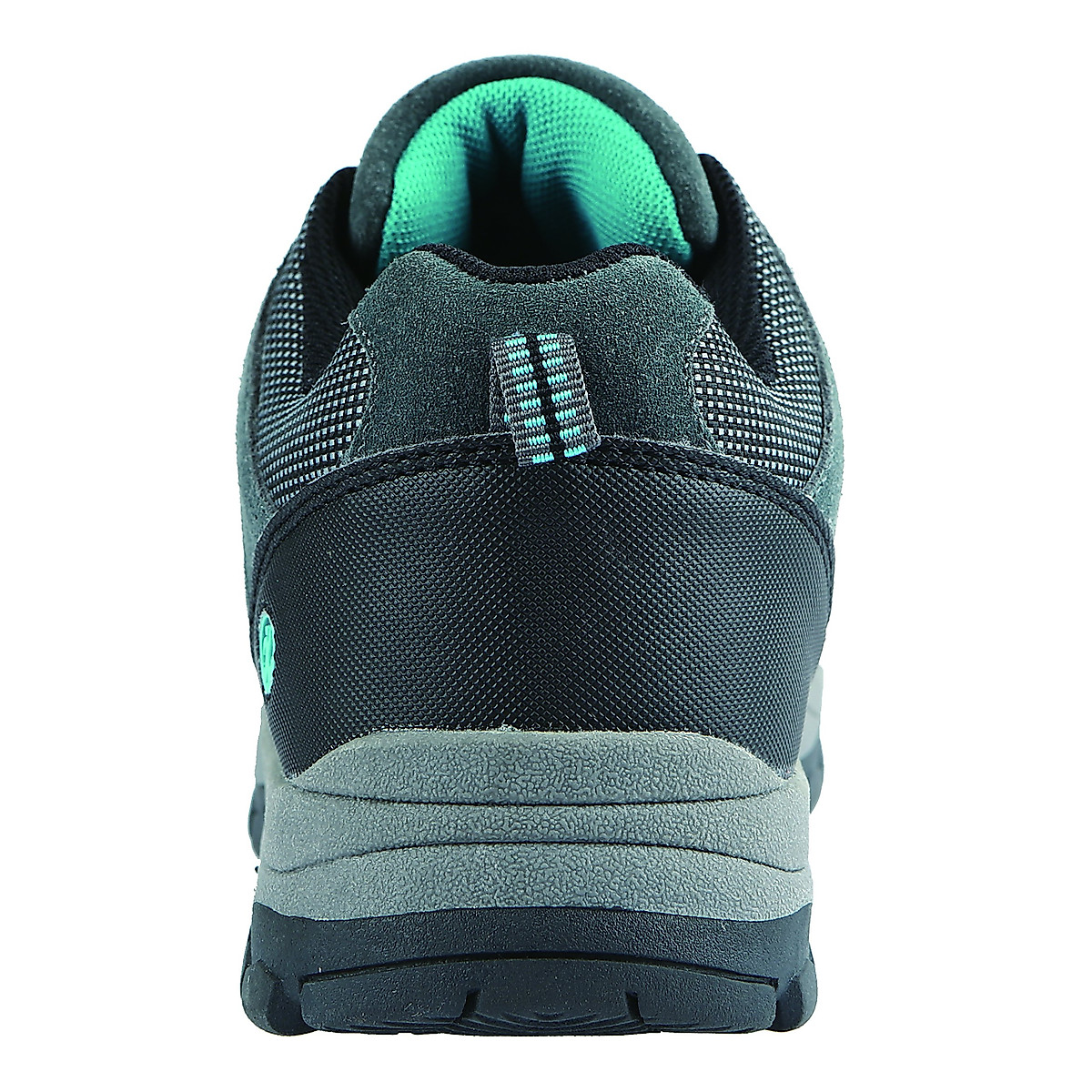 Northside Women's Monroe Low Hiking Shoe, Dark Gray/Dark Turquoise, 7.5 M US