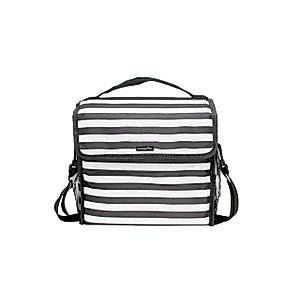 EcoJeannie Large Insulated Lunch Bag - Premium Reusable Cooler Tote for Hot and Cold Foods with Adjustable Shoulder Strap - Perfect Lunch Organizer for On-the-Go!