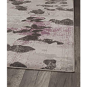 CosmoLiving by Cosmopolitan Anne Area Rug, Pink Elegance