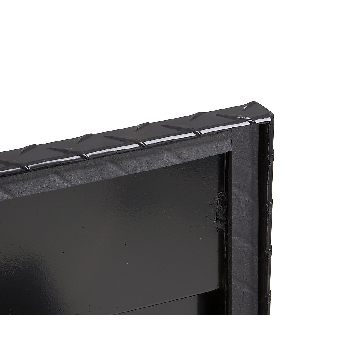 Lund 79301 58" Black Aluminum Cross Bed Tool Box