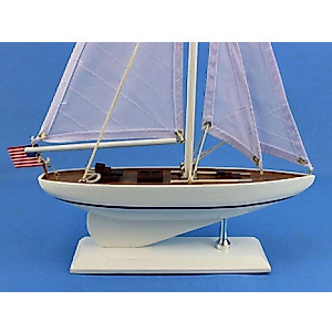 Hampton Nautical Intrepid Sailboat, 16"