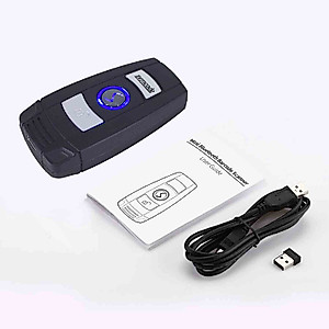 Mini 1D Bluetooth Barcode Scanner Wireless Bar Code Scanner 3-in-1 Bluetooth/USB Wired/2.4G Wireless Barcode Reader laser Code Scanner for Inventory Code Image Reader for Tablet iPhone iPad Android PC