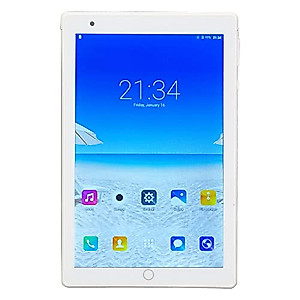 Jopwkuin Tablet PC, 8" 1920x1080 HD, Kids Tablet with RAM 4GB, ROM 64GB and Max 128G Memory Card, Android 6.0 Portable Tablet with Front 8MP Rear 16MP Camera(Gold)