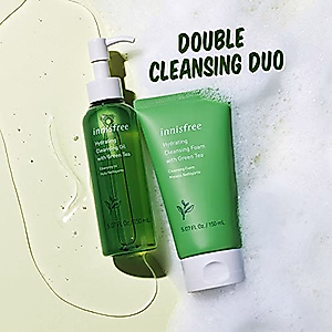 innisfree Green Tea Hydrating Cleansing Foam Creamy Face Cleanser