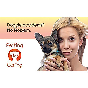 PETTING IS CARING Dog Diapers Washable & Reusable Female and Male Dog Diapers Materials Durable Machine Washable Solution for Pet Incontinence and Long Travels - 3 Pack Set