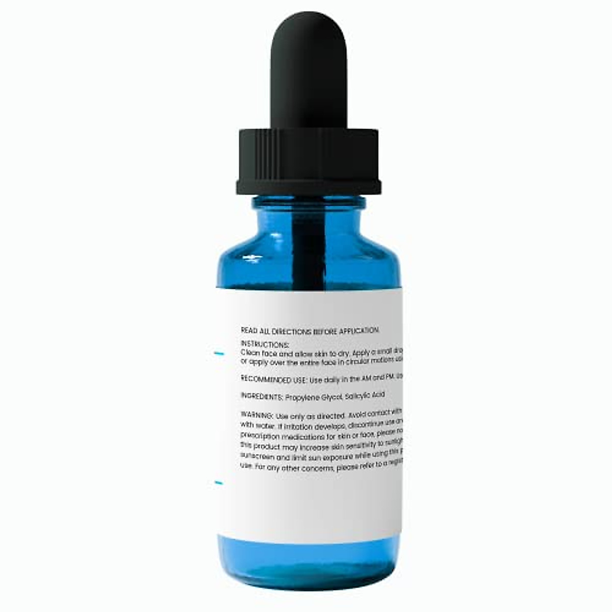 Pure Original Ingredients Salicylic Acid 2% Solution (30 mL) by Pure, Treats Acne, Hyper-pigmentation, & Premature Aging, Daily Use Facial Serum