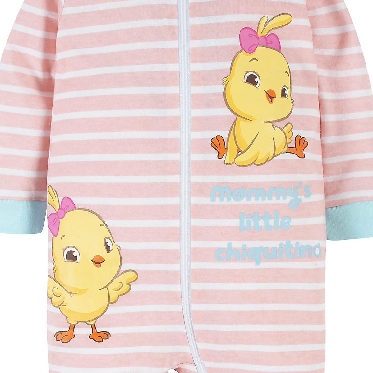 Canticos Unisex-Baby Girls' 2-Pack Sleep 'N Plays, Pink, 0-3 Months