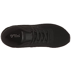 Fila Women's Machu 2 Walking Shoe, Black/Black/Black, 7.5 B US