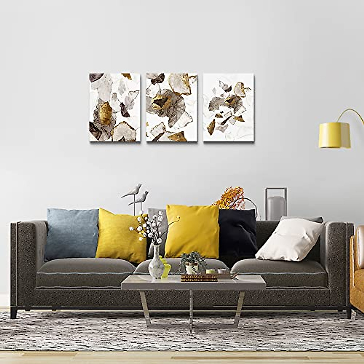 Canvas Wall Art For Living Room Family Wall Decor For Bedroom Fashion Kitchen Wall Pictures Artwork Office Canvas Prints Abstract Paintings Modern Bathroom Home Decorations 12" X 16" 3 Piece Set