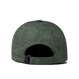 Oversize XXL Baseball Caps,Quick Dry Mesh Sports Hat for Big Heads 22"-25"，Waterproof Lightweight Running Sun Hat. (ArmyGreen)