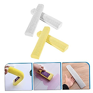 Baluue 8 Pcs Mop Sponge Head Mop Head Accessory Sponge Mop Head Replacement Foam Head Mop Replacement Heads Roller Mop Replacement Mop Refill Pva Mop Collodion 38c Sponge Mat Ceramic Tile