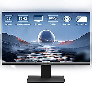 HP Elitedesk 800 G3 SFF Desktop PC - Intel i7-6700,32GB DDR4,1TB NVMe SSD + 2TB HDD, AX200 Wi-Fi 6,Dual 24-Inch Monitors, Wireless Keyboard and Mouse,Win 10 Pro (Renewed), Black/Silver