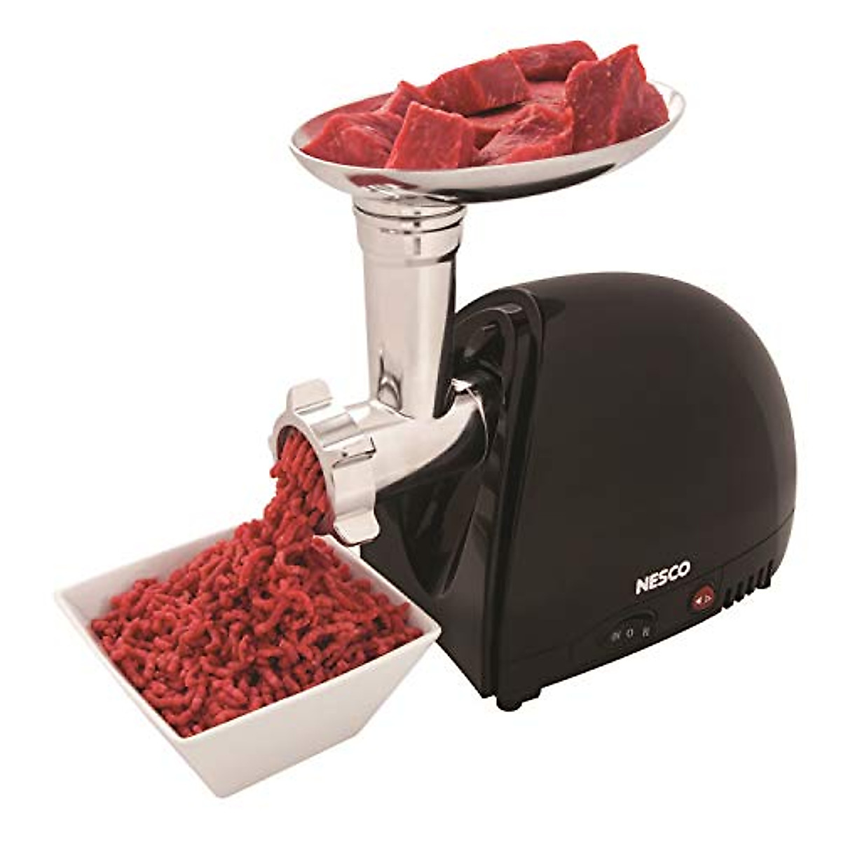 Nesco , Food Grinder, Stainless Steel/Black, 500 watts