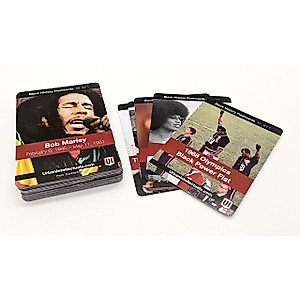 Urban Intellectuals Black History Flashcards - Volume 3 Black Heroes STEM and The Arts Version Trivia Playing Cards Educational Activity for Adults Classroom