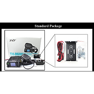 TYT TH-8600 Mini 25 Watt Dual Band Mobile Radio Station IP67 Waterproof Radio VHF UHF Transceiver