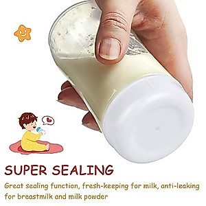 Baby Bottle Lid, Screw Lids Aka Travel Caps with Rewritable Sealing Disc Compatible with Avent dr. Brown Mouth Bottles, Baby Bottle Caps, Cap Replace Natural Bottle Sealing Ring and Sealing Disc