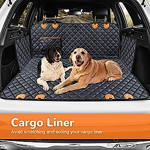 URPOWER Dog Seat Cover Car Seat Cover for Pets 100%Waterproof Pet Seat Cover Hammock 600D Heavy Duty Scratch Proof Nonslip Durable Soft Pet Back Seat Covers for Cars Trucks and SUVs