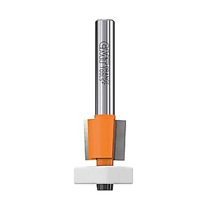 CMT 807.128.11 3-in-I Flush Trim Bit for MDF & Laminates, 1/4-Inch Shank, 1/2-Inch Cutting Length