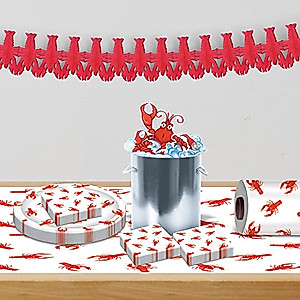 Beistle 3-D Crawfish Centerpiece, 2 Piece, 11.5", Multicolored