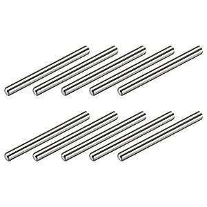 METALLIXITY Dowel Pin (3x30mm) 30Pcs, 304 Stainless Steel Shelf Support Pegs Pin Fastener Elements - for Metal Devices, Furniture Installation, Industrial, DIY