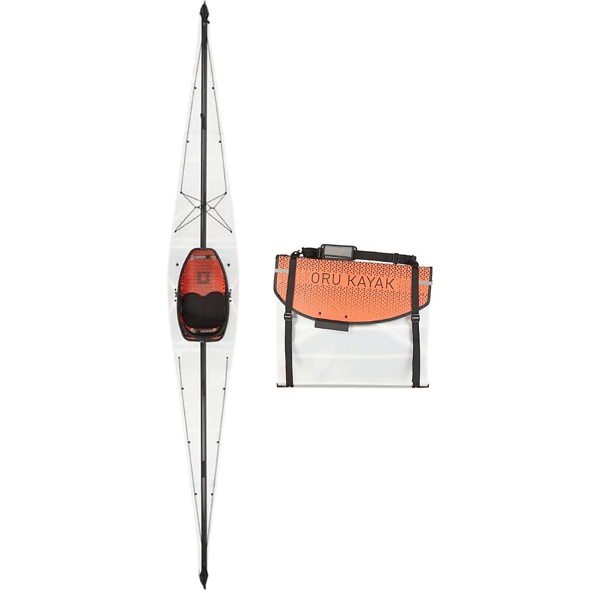 Oru Kayak 1-Person Foldable Kayak – Coast XT Folding Kayak Perfect for Travel and Rugged Waters – Stable, Durable, Lightweight Adventure Kayak – Lake, River, and Ocean Kayaks for Adults and Youth