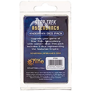Gale Force Nine Star Trek: Ascendancy Expansion: Dice (x9) - Andorian