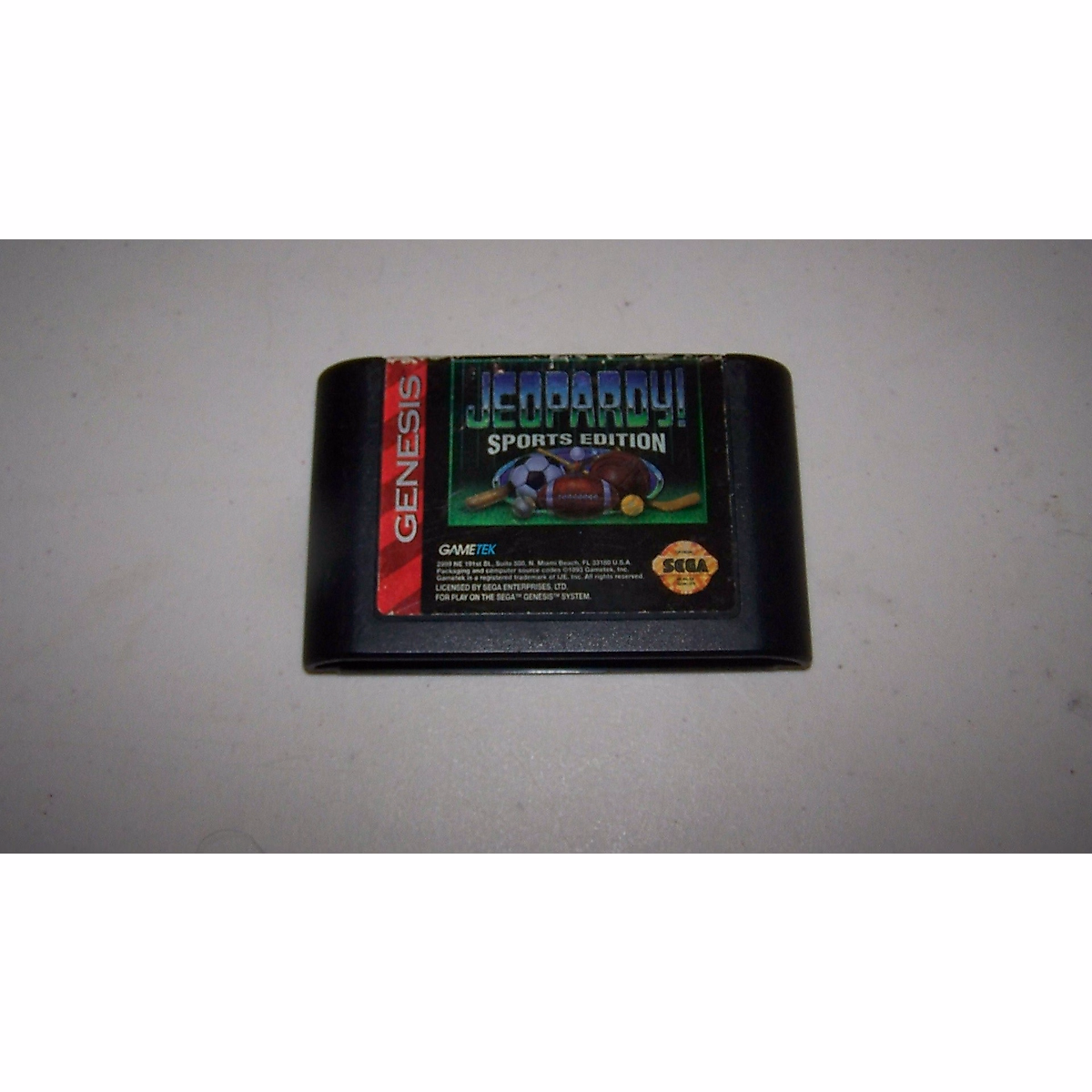 Jeopardy: Sports Edition - Sega Genesis