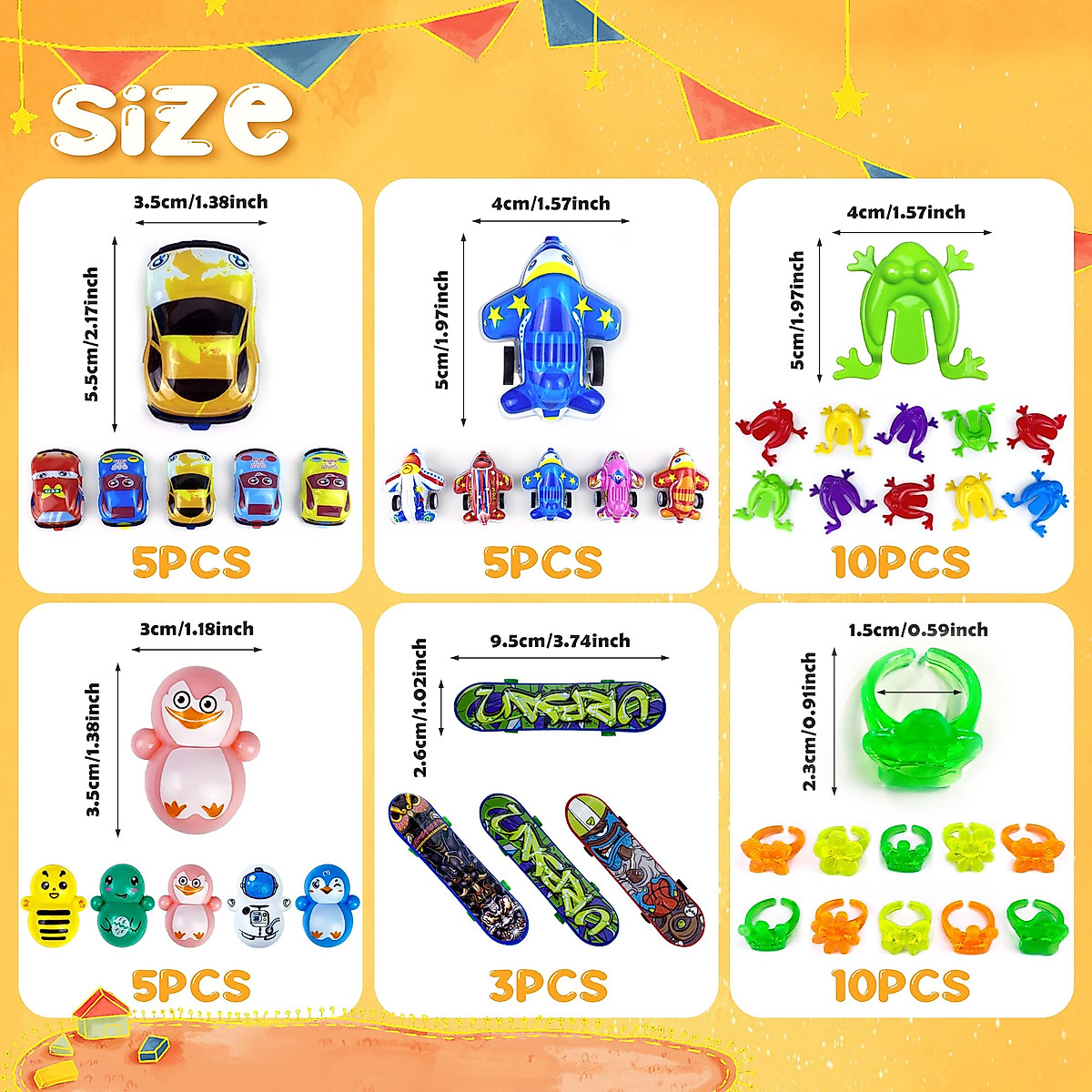 XIPEGPA 70PCS Party Favors Toy Assortment for Classroom Rewards Bulk Toys Birthday Party Toys Goodie Bag Filler Treasure Box Gifts for Boys and Girls