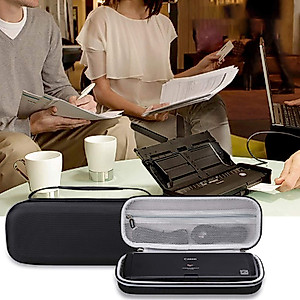 Aproca Hard Storage Travel Case, for Canon ImageFORMULA R10 / ImageFORMULA P-215II Portable Document Scanner