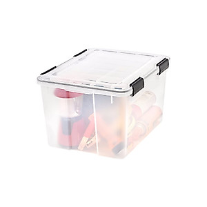 IRIS Weathertight Storage Box, 46.6 Qt