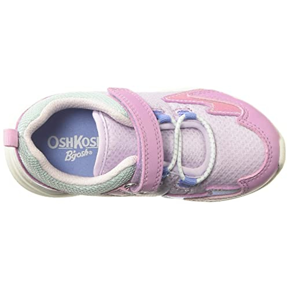 OshKosh B'Gosh Girls EverPlay Bohemia Running Shoe, Lilac, 5 Toddler